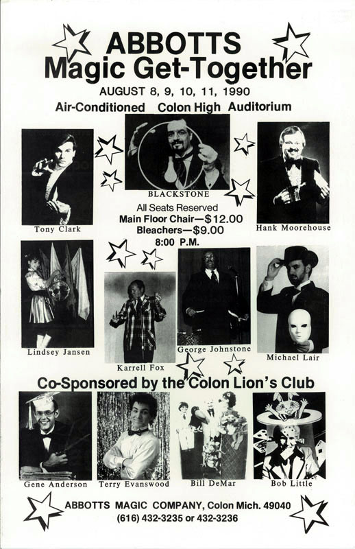 Magic Convention History Bordner Era